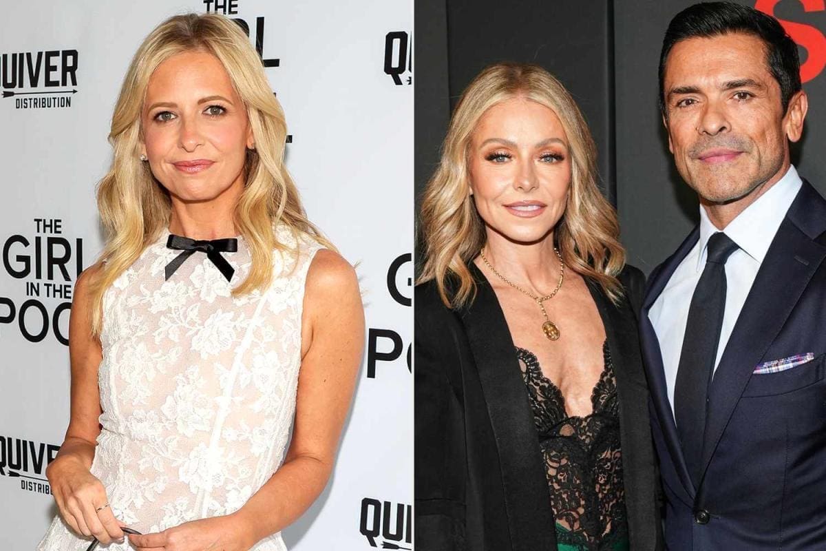Sarah Michelle Gellar Recalls the Day Kelly Ripa Fell for Mark ...